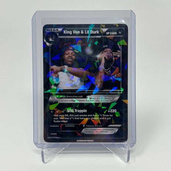Other | King Von Lil Durk Pokemon Card | Poshmark